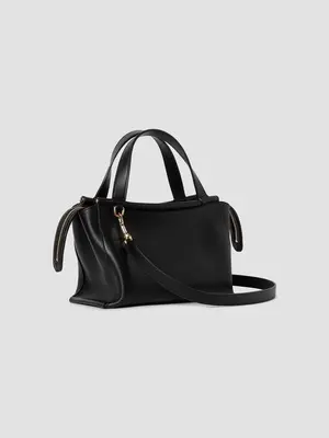WANDLER Ida Leather Top Handle Bag