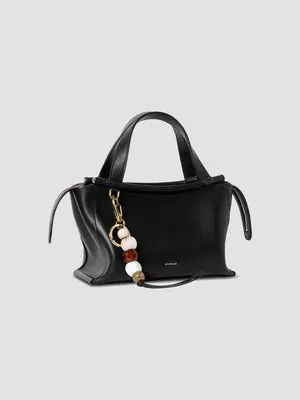 WANDLER Ida Leather Top Handle Bag