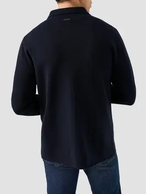 Eton Merino Wool Knit Cardigan