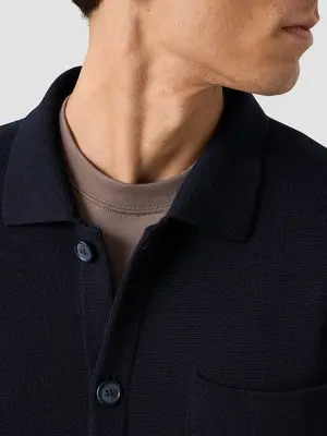Eton Merino Wool Knit Cardigan