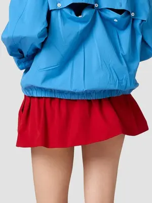 Miu Miu Poplin Mini-skirt