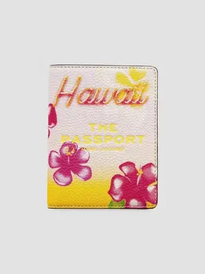 Marc Jacobs The City -print Passport Case - Hawaii