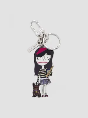 Marc Jacobs Themed Enamel Bag Charm - Paris