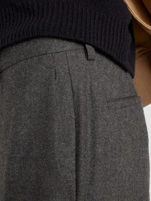 Prada Stretch Cashmere Pants - Grey