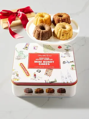 SAKS FIFTH AVENUE 4-pack Holiday Sampler Mini Bundt Cakes - One-color