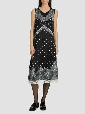 Marc Jacobs Trompe L'oeil Slip Midi-dress