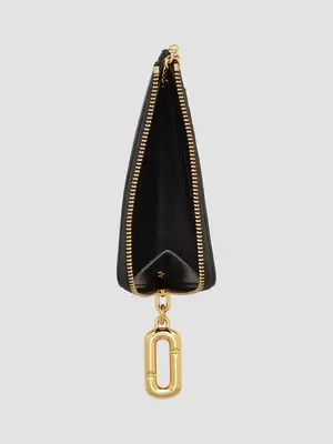 Marc Jacobs Pop J Leather Multi Wallet - Black