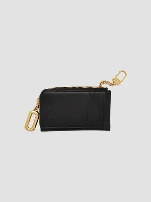 Marc Jacobs Pop J Leather Multi Wallet - Black