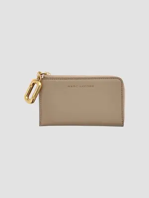 Marc Jacobs Pop J Leather Multi Wallet Light Slate
