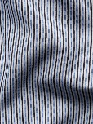 Eton Contemporary-fit Striped Cotton Poplin Shirt