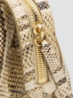 WANDLER Ida Snake-print Leather Crossbody Bag