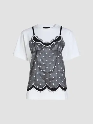 Marc Jacobs Trompe L'oeil Cami T-shirt