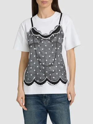 Marc Jacobs Trompe L'oeil Cami T-shirt