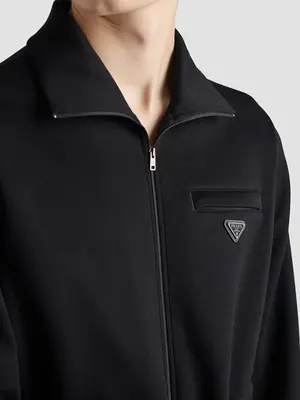Prada Technical Cotton Blouson Jacket