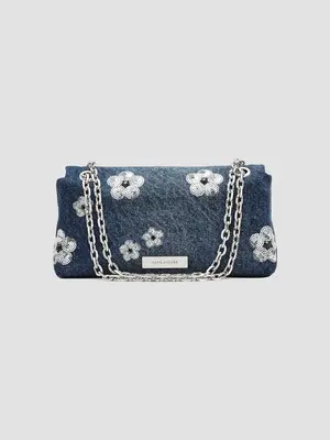 Marc Jacobs The Sequin Daisy Dual Chain Wallet