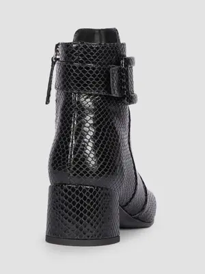 ROGER VIVIER Tres Vivier 45mm Snakeskin-embossed Leather Ankle Boots
