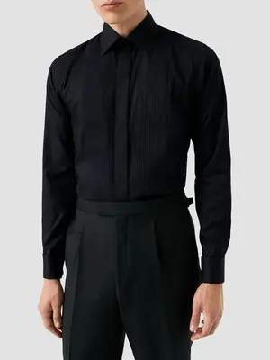 Eton Contemporary Fit Plissé Shirt