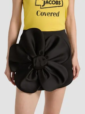 Marc Jacobs Daisy Satin Circle Miniskirt