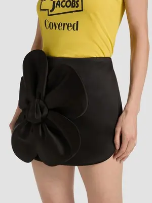 Marc Jacobs Daisy Satin Circle Miniskirt