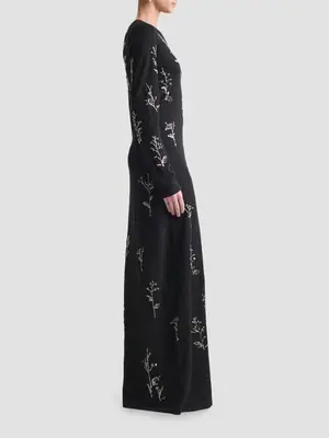 Altuzarra Bozka Embellished Floral Gown