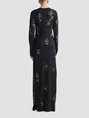 Altuzarra Bozka Embellished Floral Gown