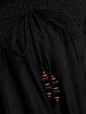 Ramy Brook Blaire Embroidered Cotton Cover-up Dress - Black