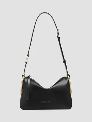 Marc Jacobs Scene Medium Leather Shoulder Bag - Black