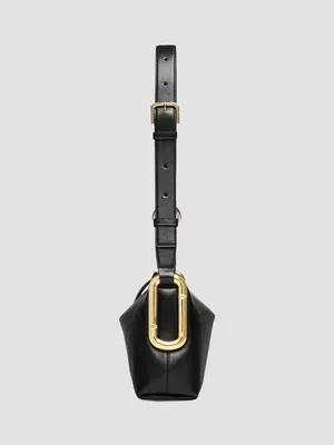 Marc Jacobs Scene Medium Leather Shoulder Bag - Black