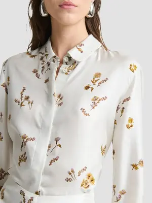 Altuzarra Chika Floral Silk Shirt