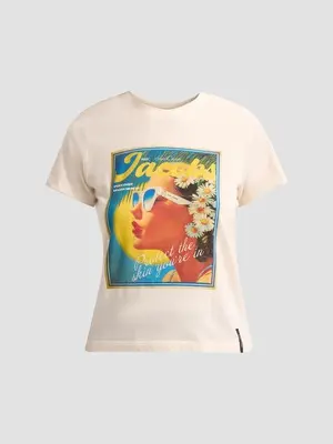 Marc Jacobs Sun Poster Femme T-shirt - White Multi
