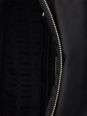 Prada Padded Re-nylon Shoulder Bag - Black