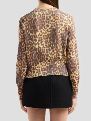 Marc Jacobs Leopard Print Sweater