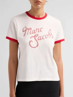 Marc Jacobs Logo Cotton-blend T-shirt