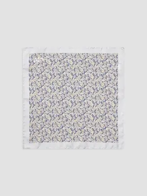 Eton Toucan Silk Twill Pocket Square