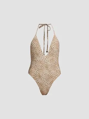 Ramy Brook Electra Leopard-print One-piece Swimsuit - Light Leopard