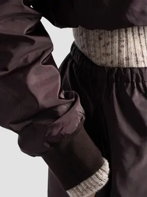 Prada Reversible Cotton Jersey And Re-nylon Hoodie