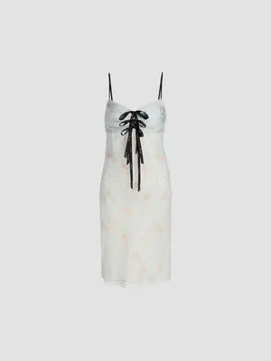 Marc Jacobs Blurred Floral Slip Dress