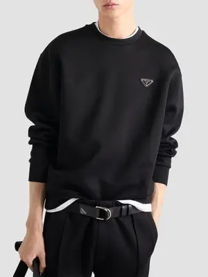Prada Technical Cotton Sweatshirt