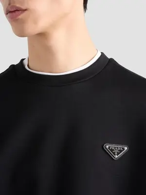 Prada Technical Cotton Sweatshirt