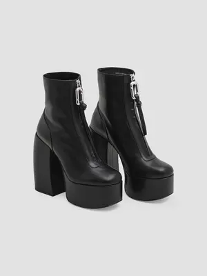 Marc Jacobs The Gigi 135mm Leather Platform Ankle Boots