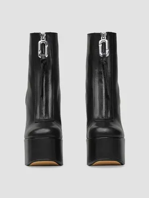 Marc Jacobs The Gigi 135mm Leather Platform Ankle Boots