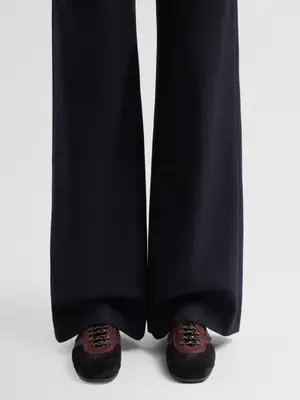 Dries Van Noten Suede Low-top Sneakers - Black