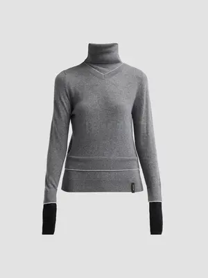 Marc Jacobs Layered Turtleneck Sweater - Grey