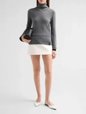 Marc Jacobs Layered Turtleneck Sweater - Grey