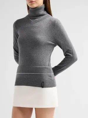 Marc Jacobs Layered Turtleneck Sweater - Grey