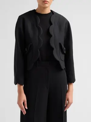 Marc Jacobs Scallop Daisy Lady Jacket