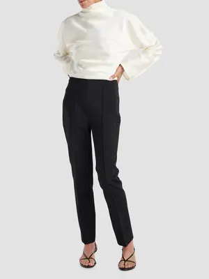 RÓHE Straight-leg Ankle Cigarette Trousers