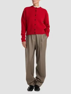 RÓHE Classic Stretch Wool Cardigan