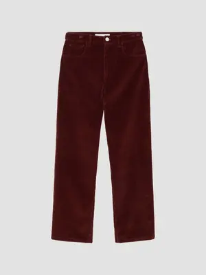 RÓHE Bruun Corduroy Mid-rise Straight-leg Pants