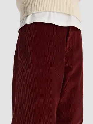 RÓHE Bruun Corduroy Mid-rise Straight-leg Pants